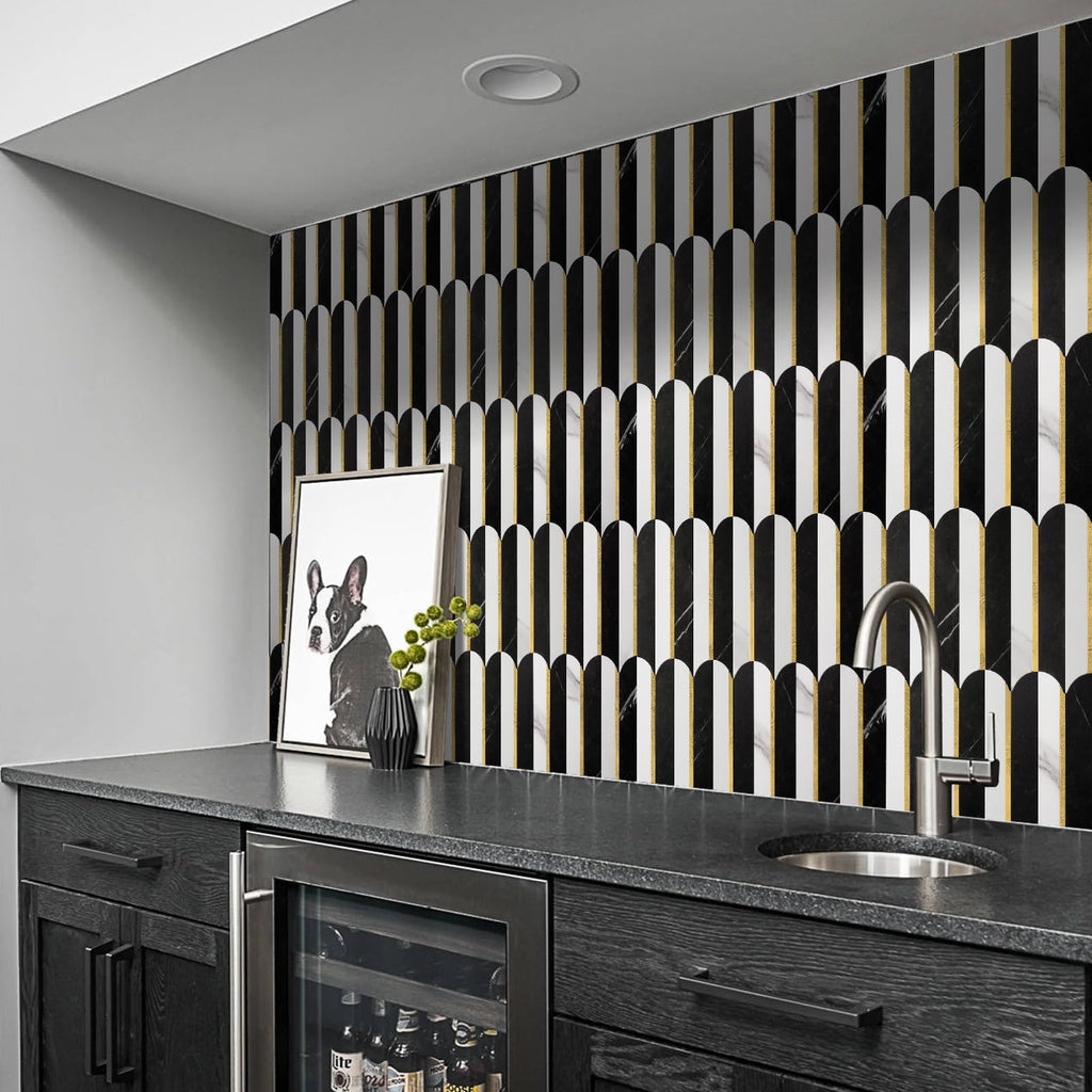 Peel and Stick Backsplash Seamless Tile for Kitchen and Bathroom ...